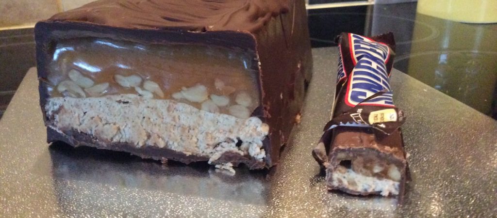 Giant snickers chocolate bar - The Great British Bake Off | The Great ...