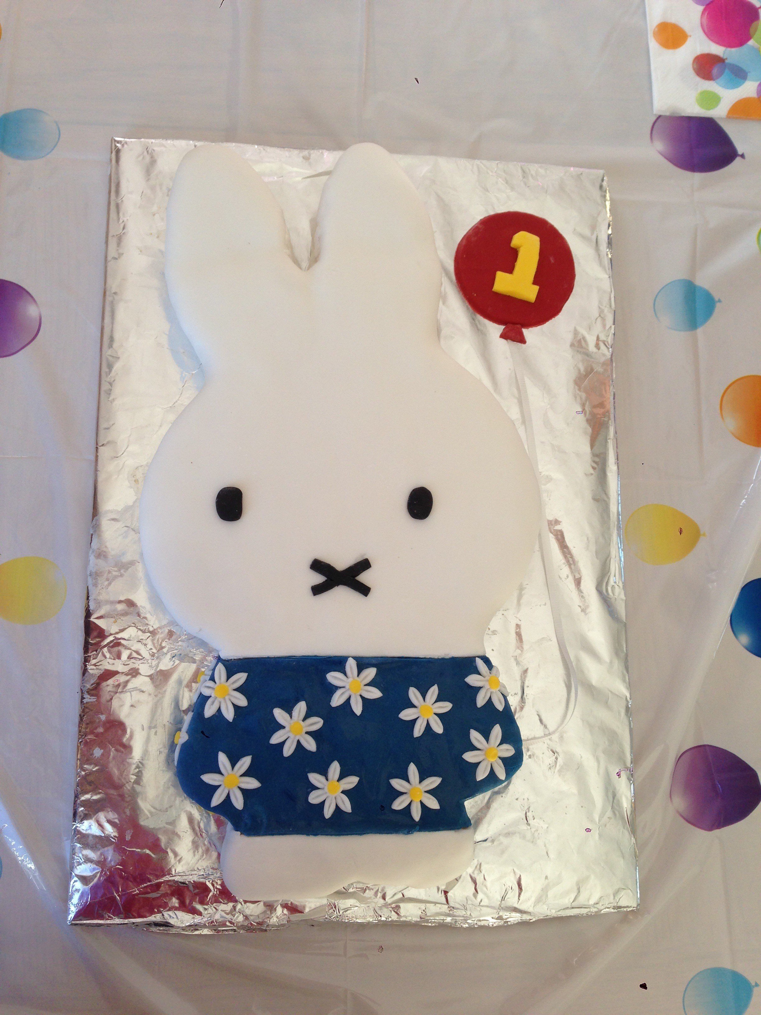Miffy Birthday Cake - The Great British Bake Off