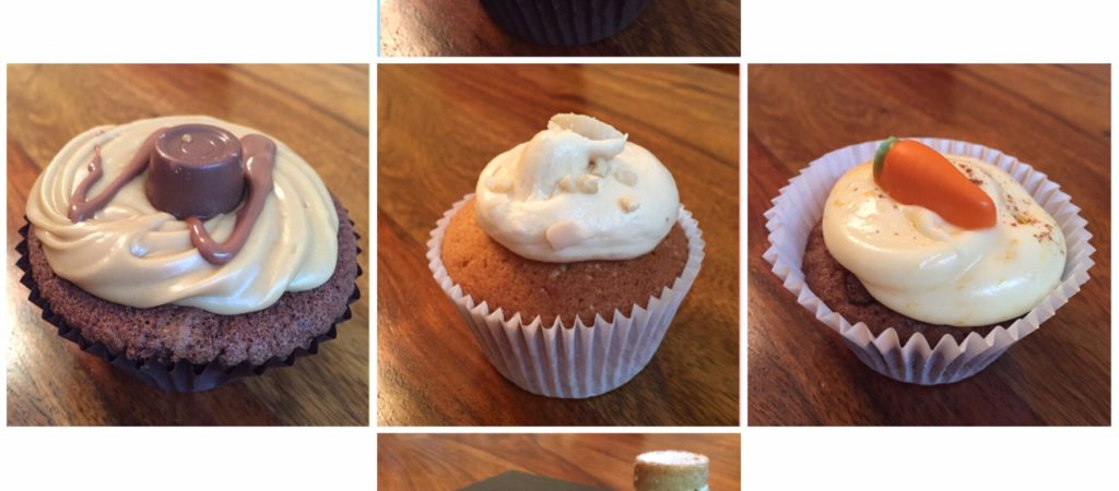 Cupcake and mini cake selection - The Great British Bake Off | The ...