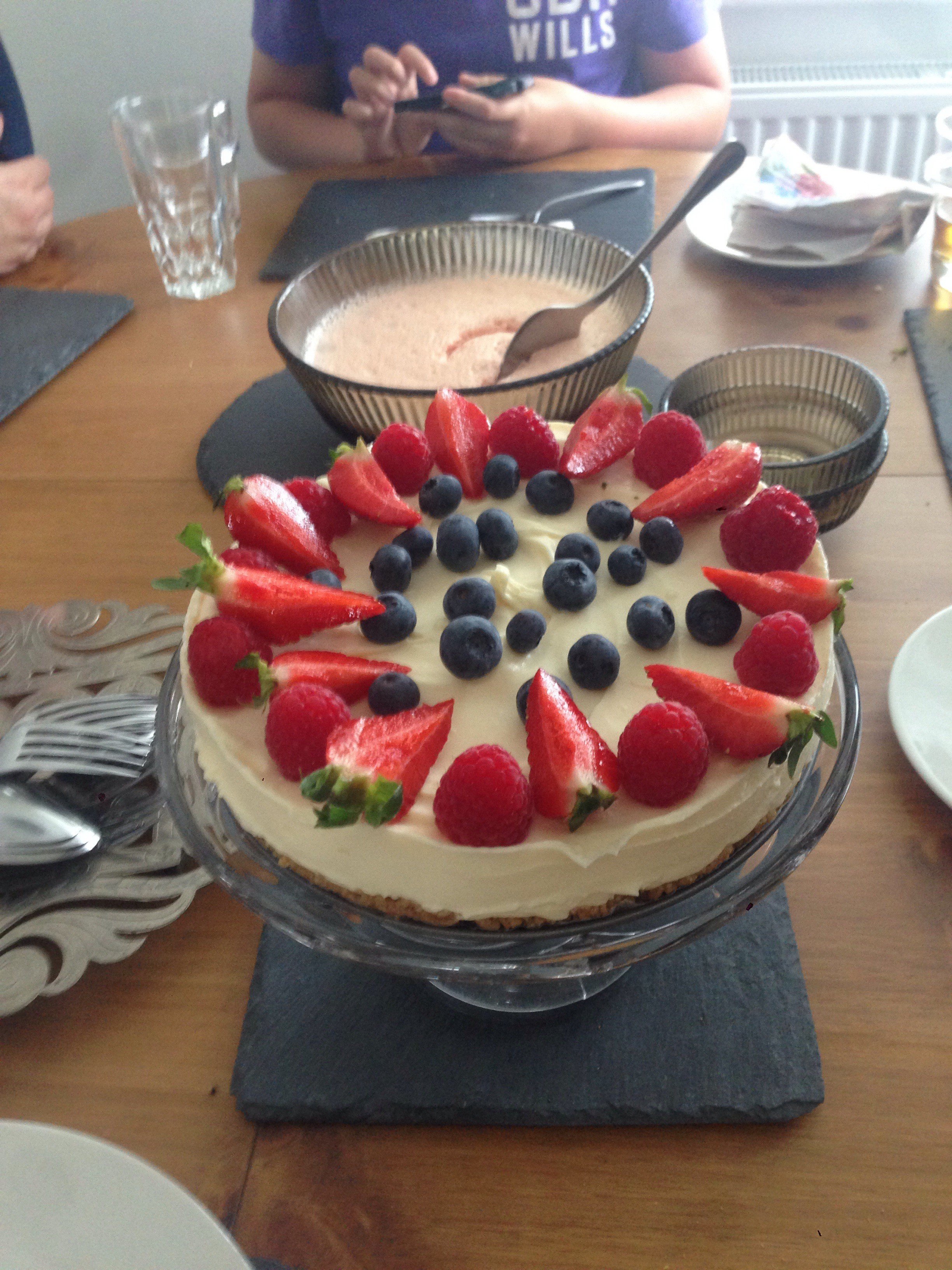 Luscious Lemon Cheesecake - The Great British Bake Off