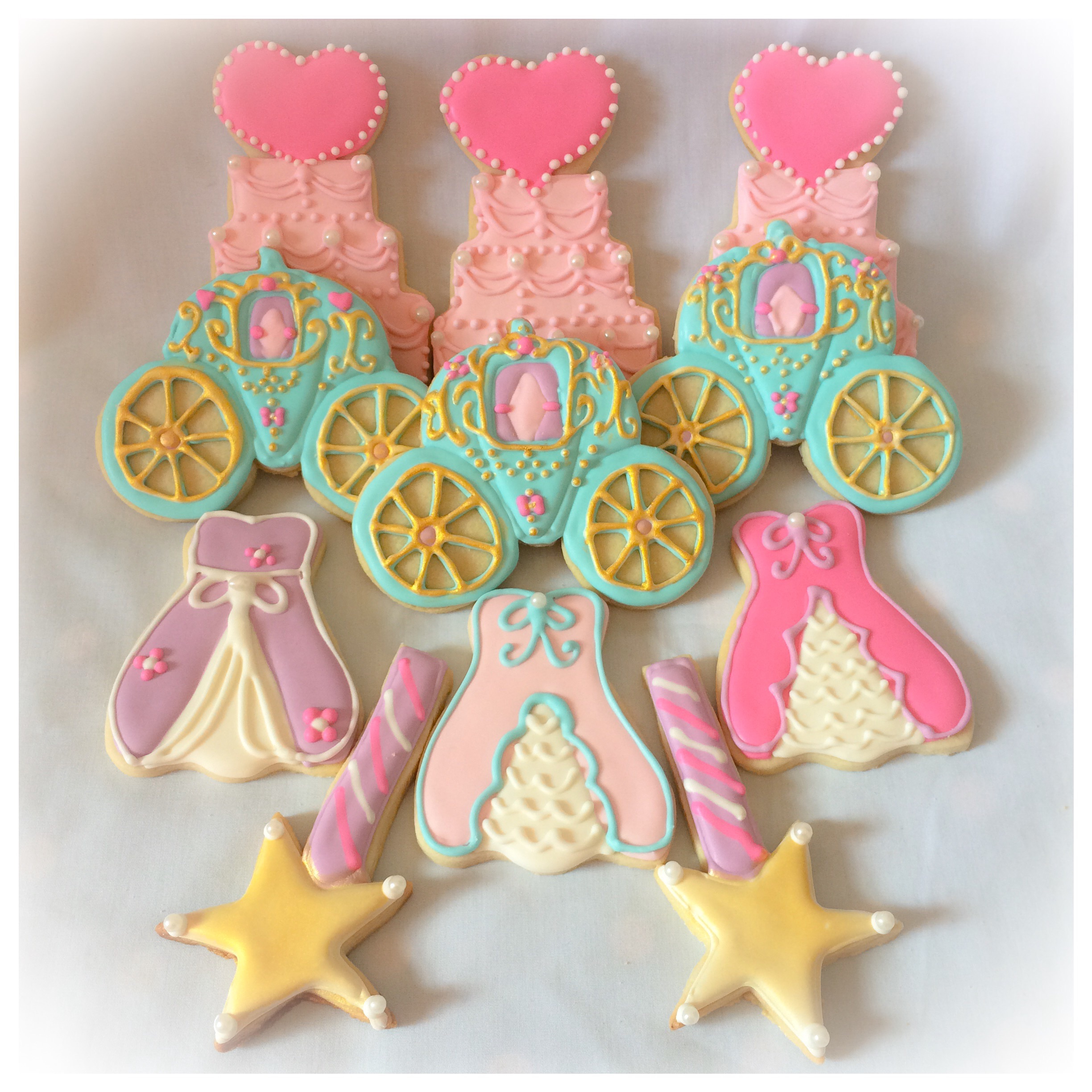 Princess cookies - The Great British Bake Off