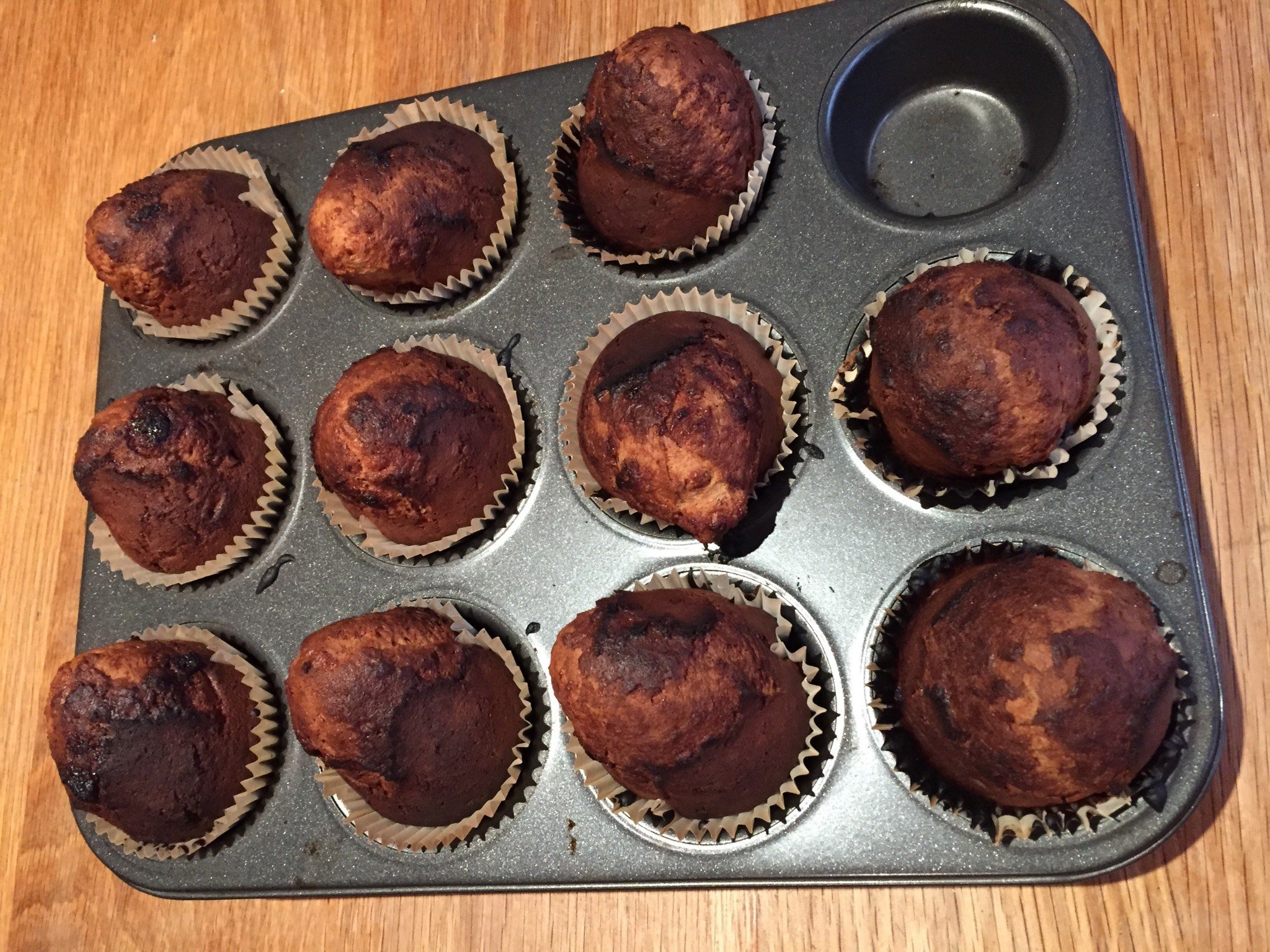 weird carrot cake muffins - The Great British Bake Off
