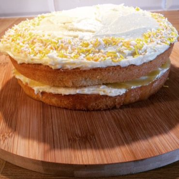 Summer Lemon Celebration Cake - The Great British Bake Off