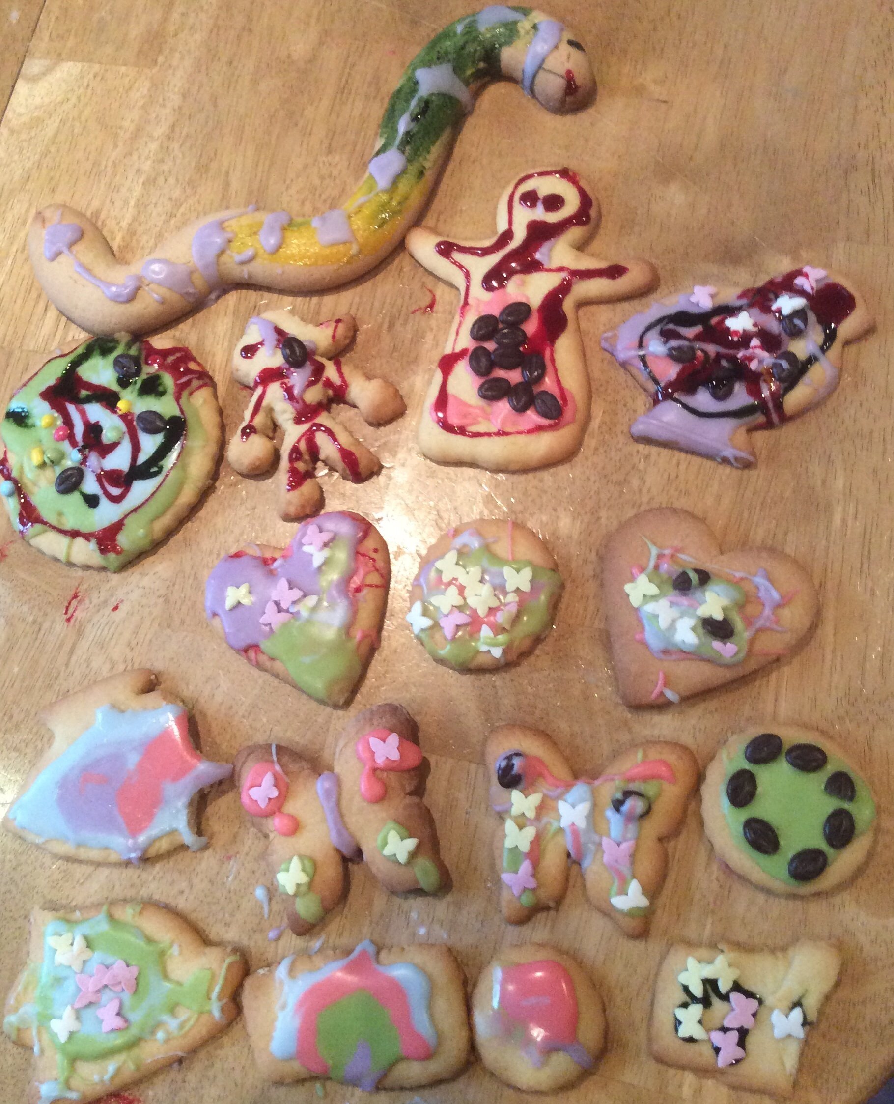 School holiday biscuits - The Great British Bake Off