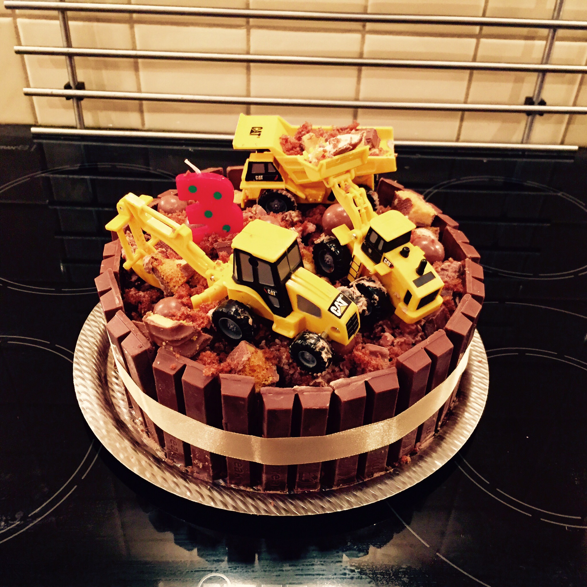 Digger birthday cake! - The Great British Bake Off | The Great British ...