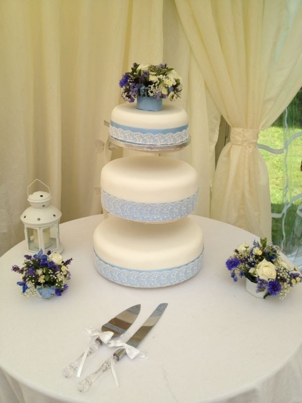 Wedding cake - The Great British Bake Off