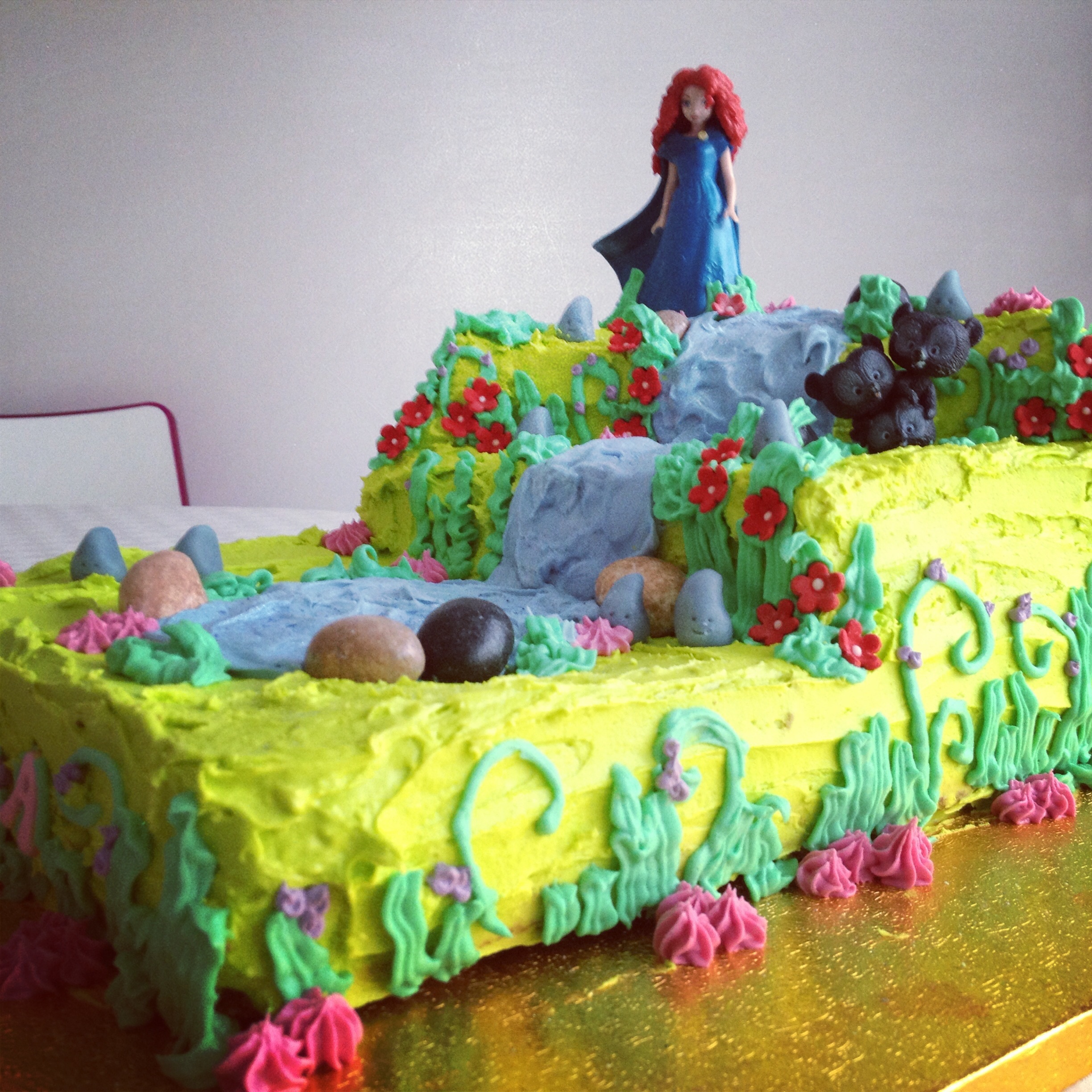 Brave birthday cake - The Great British Bake Off | The Great British ...