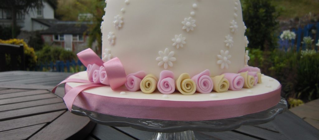 pink rosebud cake - The Great British Bake Off | The Great British Bake Off