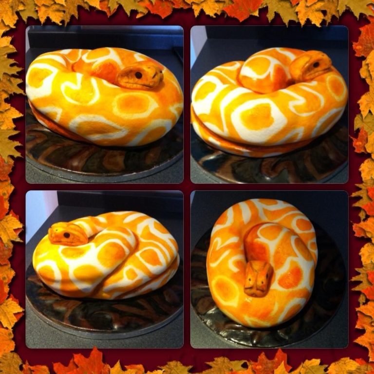 Boa Constrictor Snake Cake - The Great British Bake Off