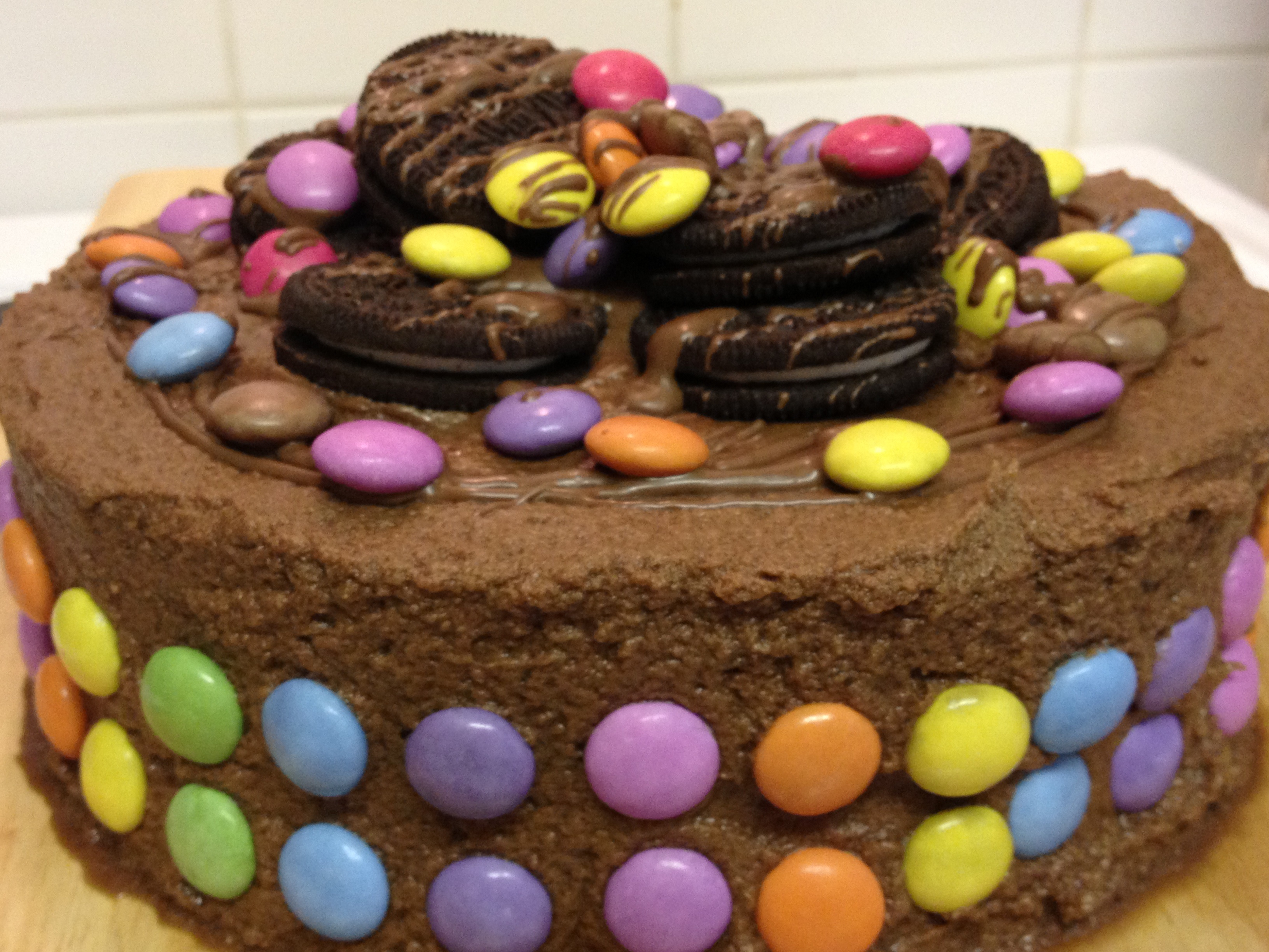 Triple chocolate Oreo cake - The Great British Bake Off | The Great ...