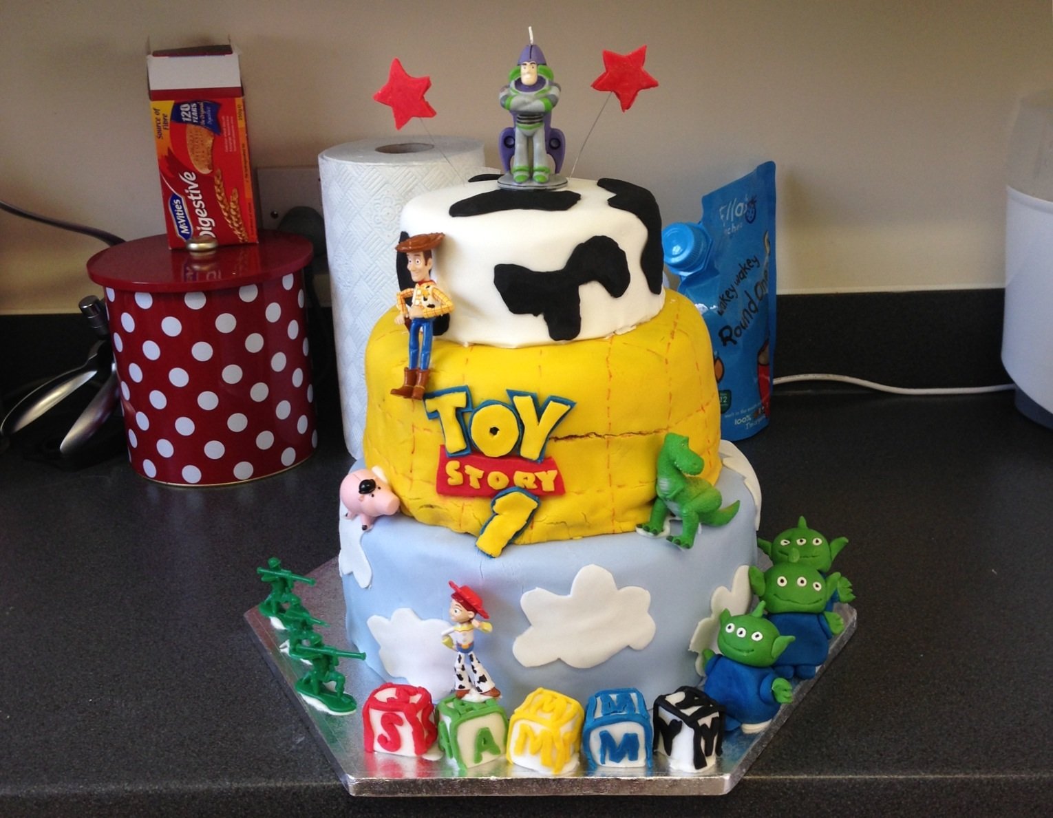 Sammy's 1st Birthday Cake - The Great British Bake Off