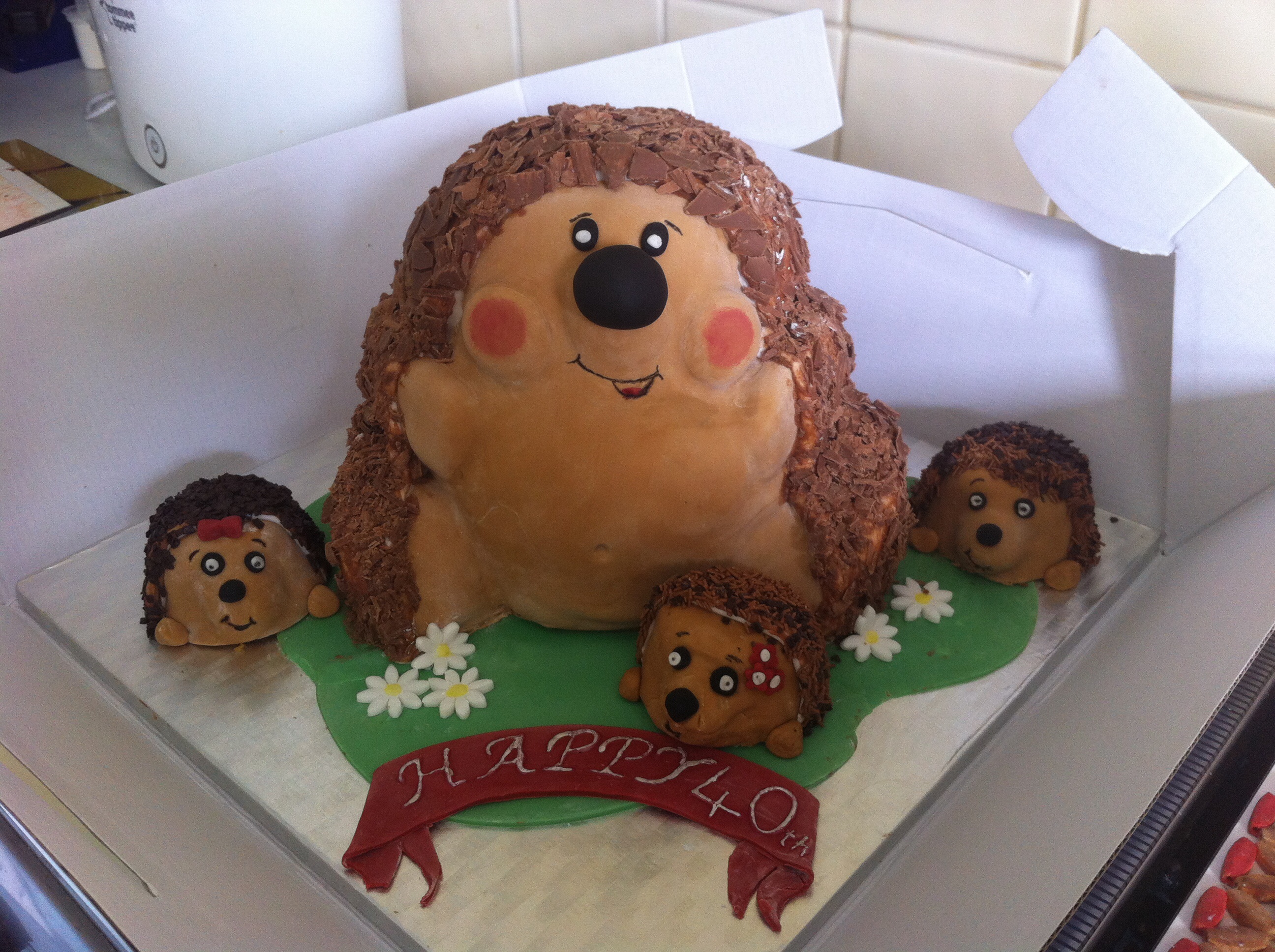 Harriet the hedgehog - The Great British Bake Off