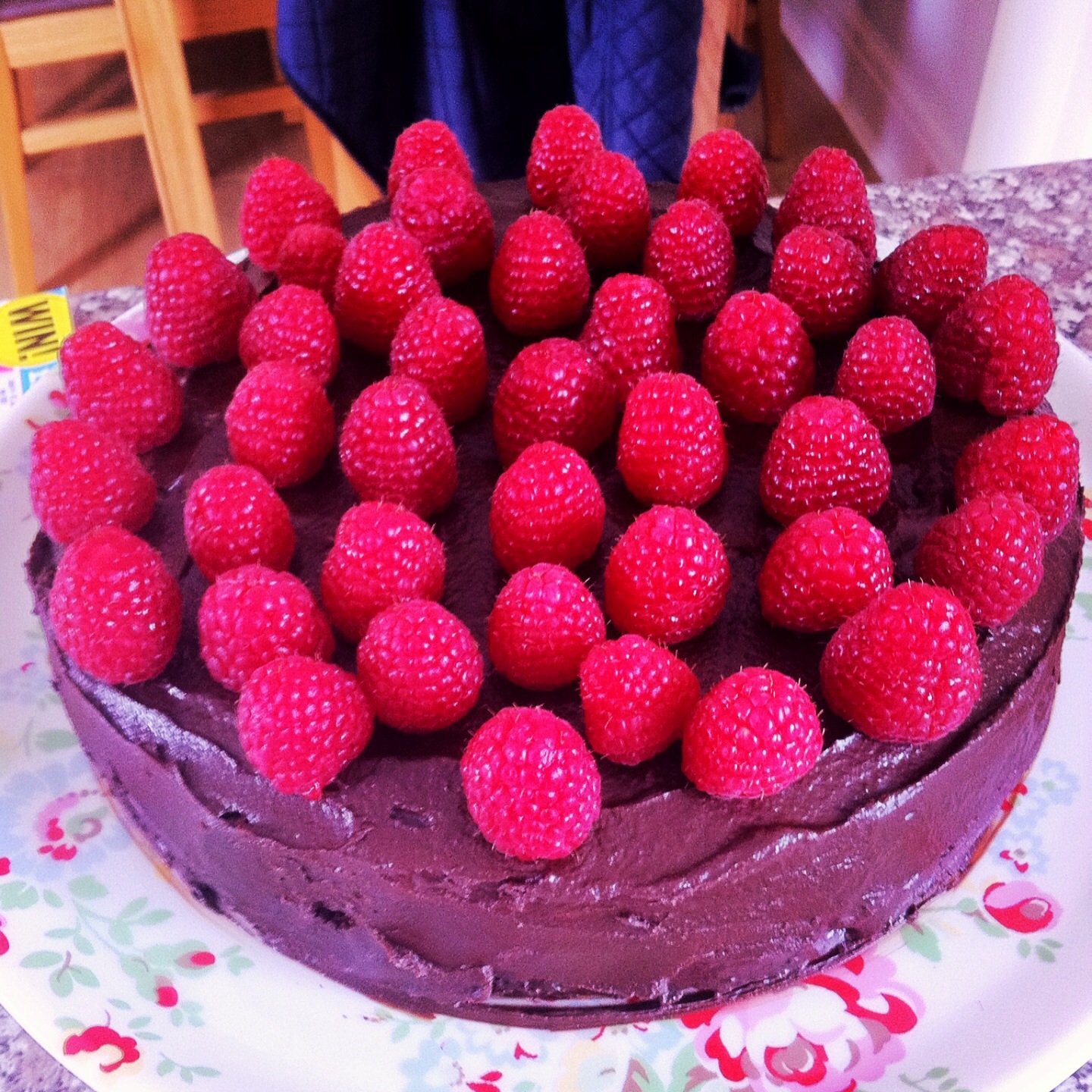 Chocolate & Raspberry Torte - The Great British Bake Off