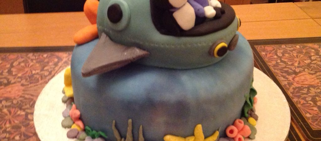 Octopod birthday cake - The Great British Bake Off | The Great British ...