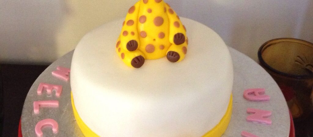 New baby cake | The Great British Bake Off