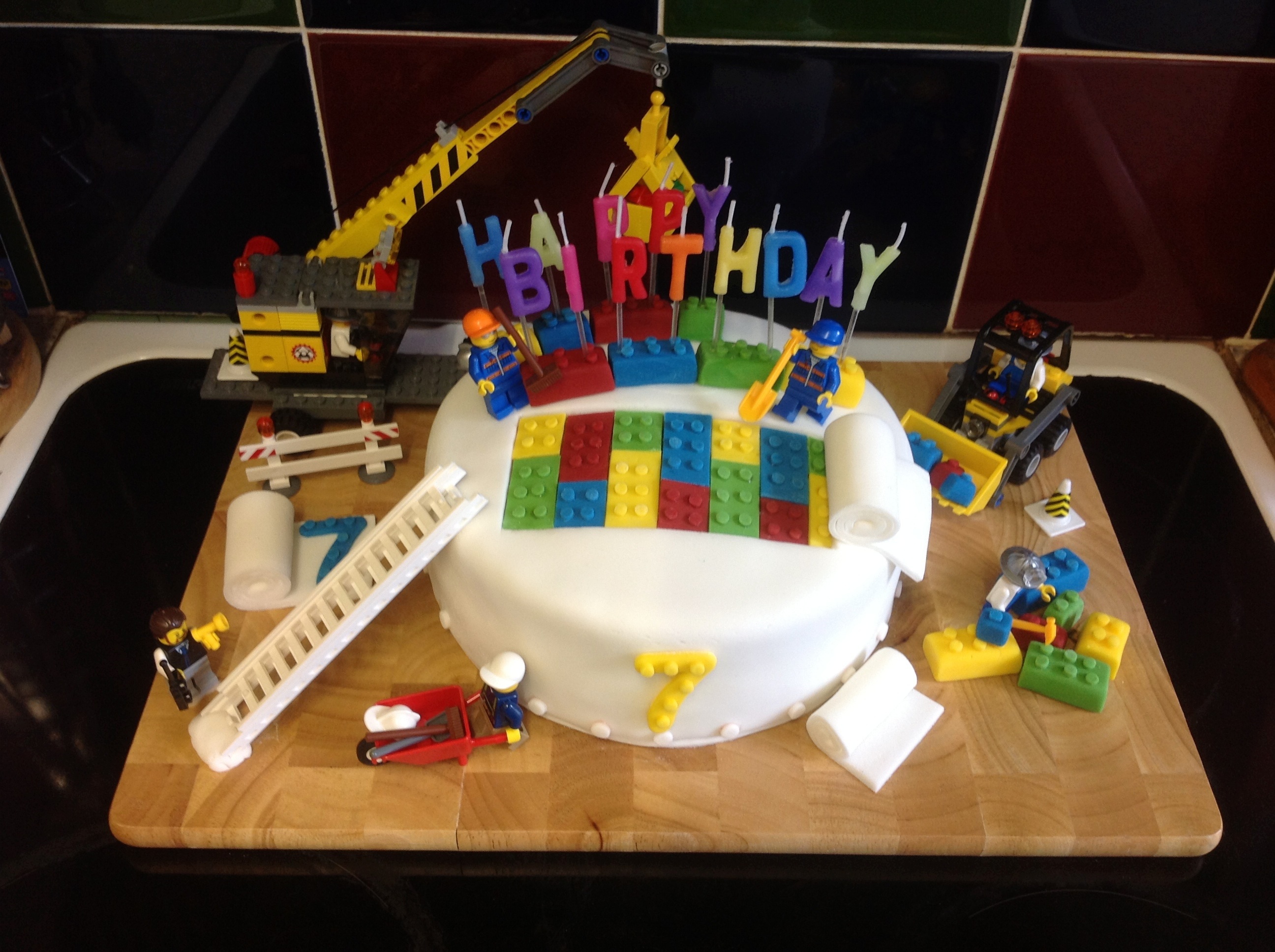 Building lego - The Great British Bake Off