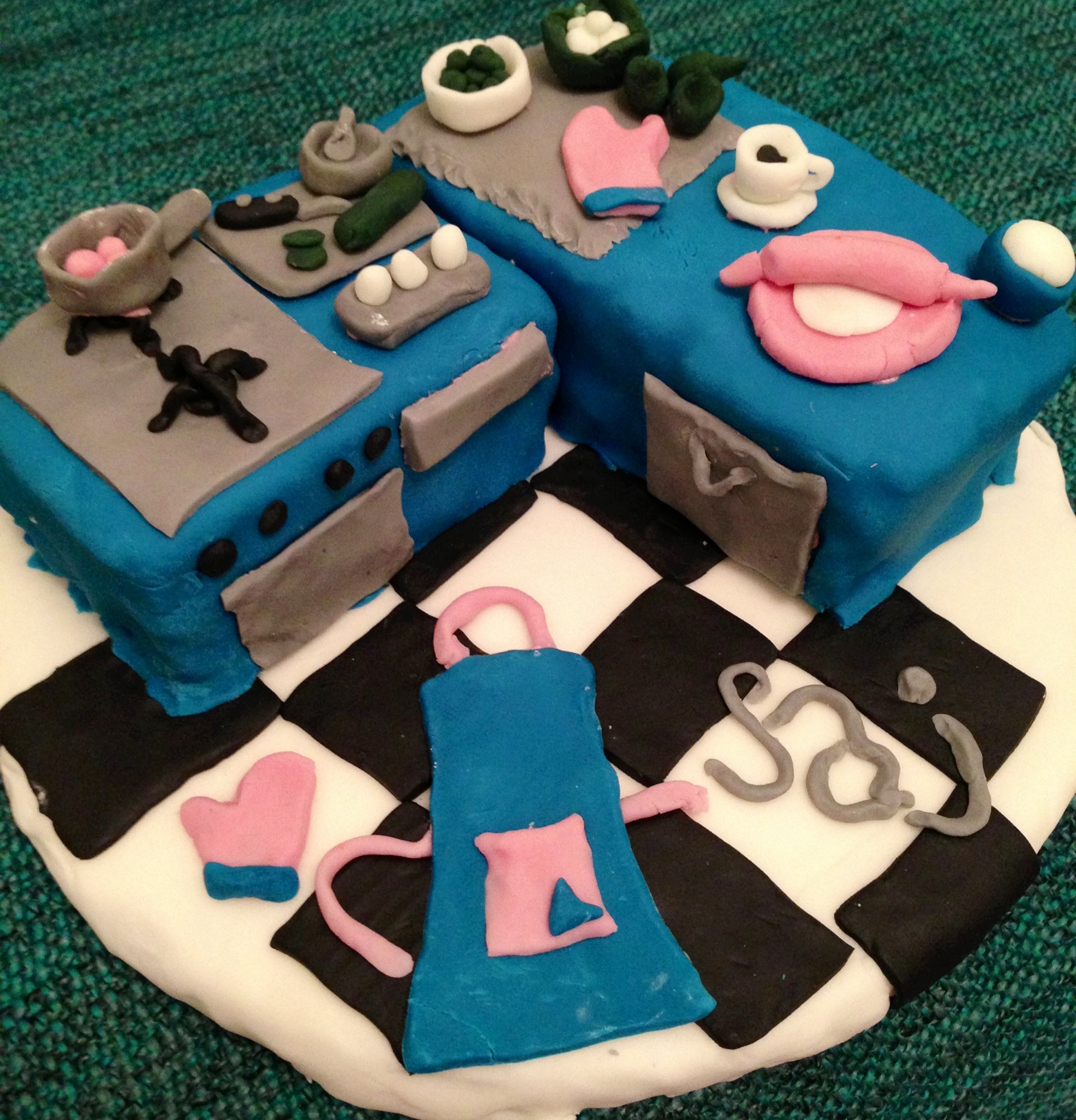 Kitchen cake - The Great British Bake Off