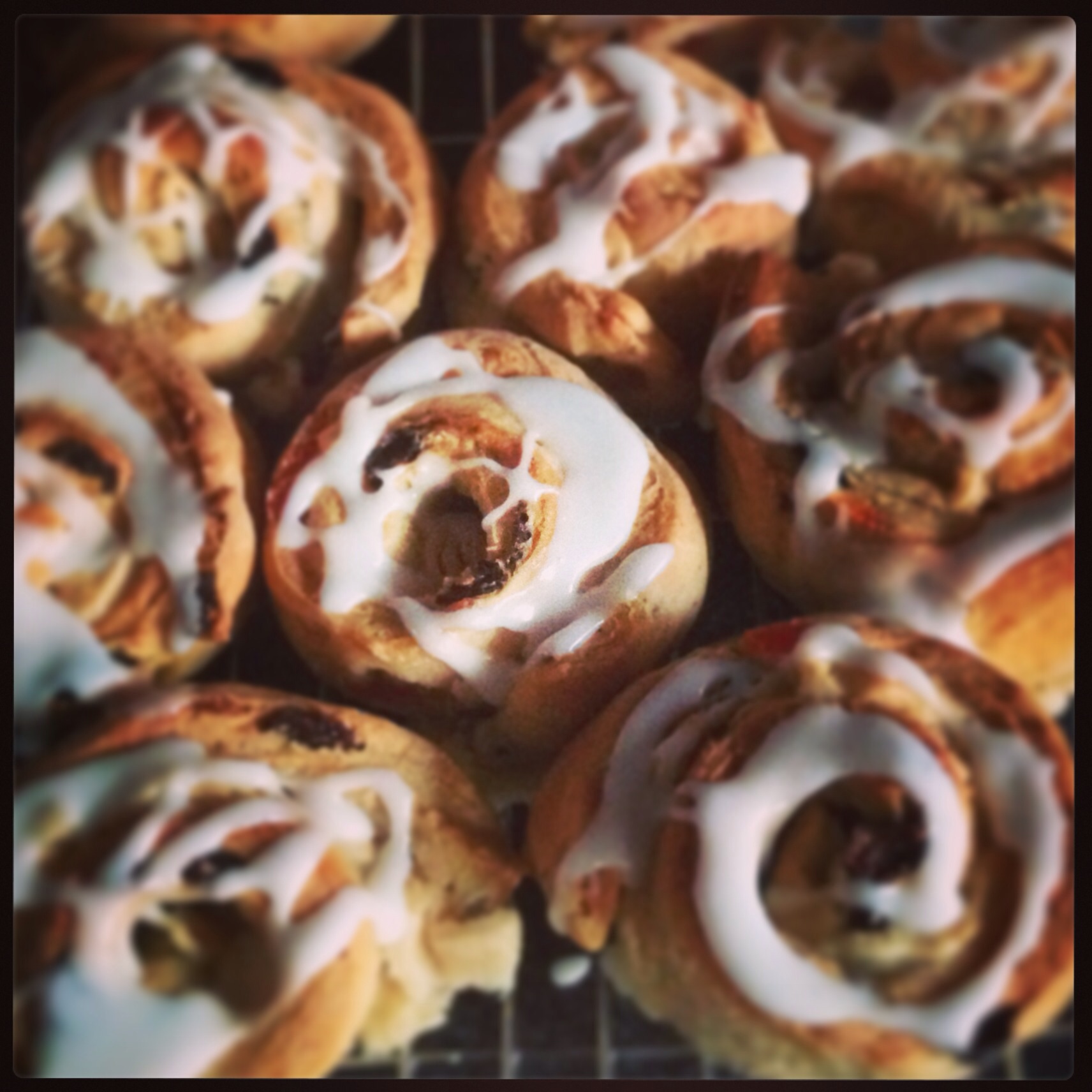 Chelsea buns - The Great British Bake Off