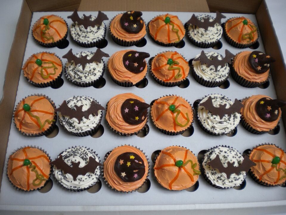 Spooky Halloween cupcakes - The Great British Bake Off | The Great ...