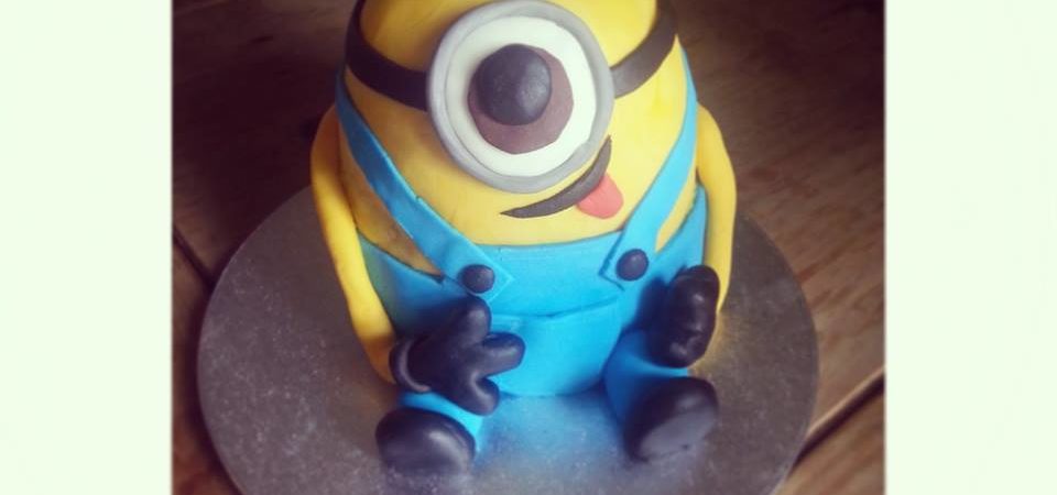Cheeky chocolate Minion Cake - The Great British Bake Off | The Great ...
