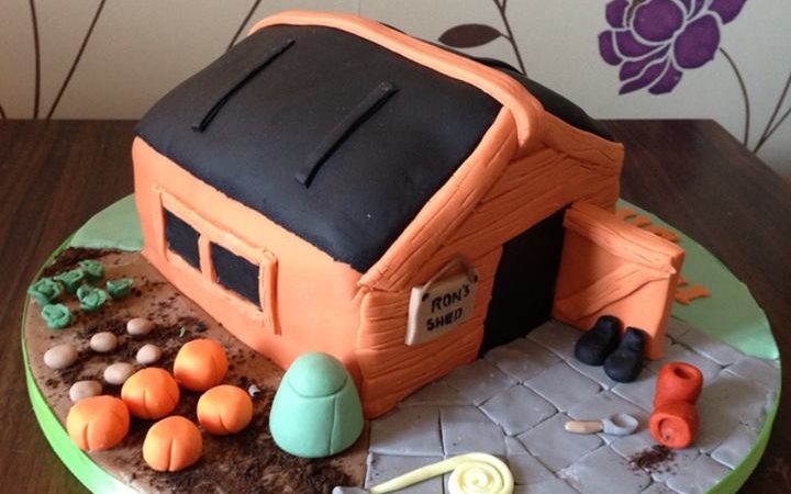 Shed cake | The Great British Bake Off