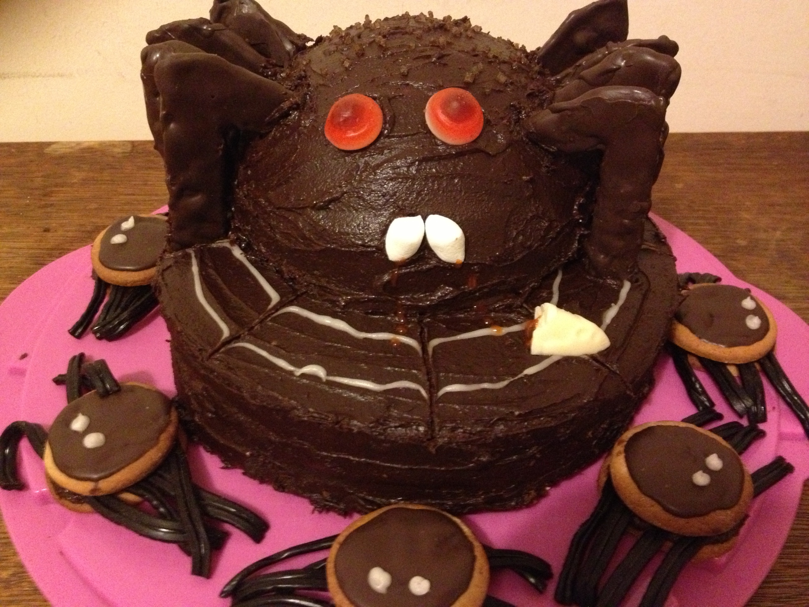 Spider Cake - The Great British Bake Off