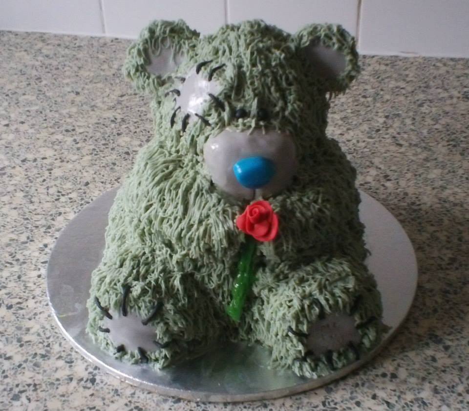 3D Tatty Ted Cake - The Great British Bake Off